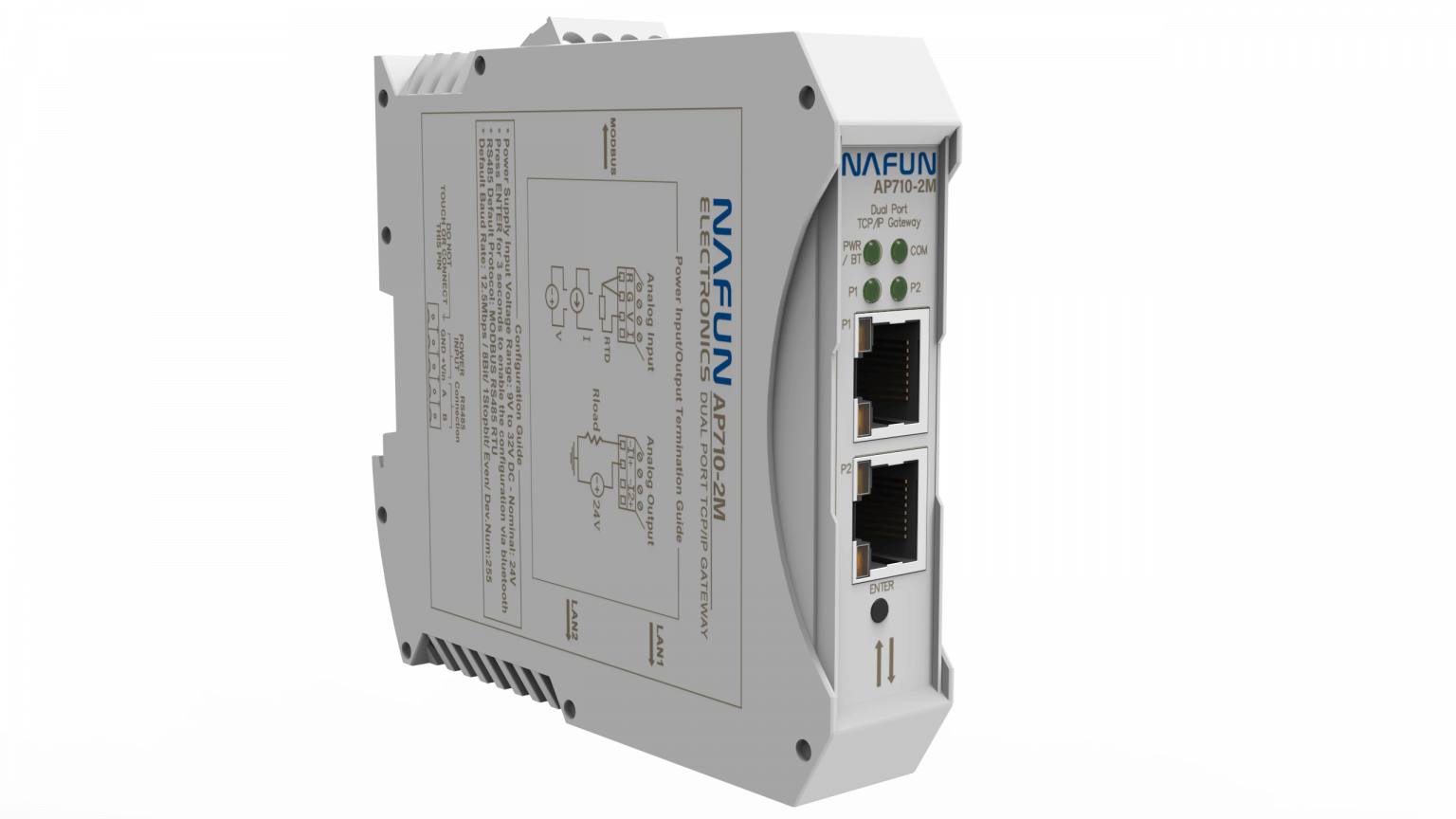 AP710 – Dual Port Ethernet TCP/IP Gateway and Communication Module ...